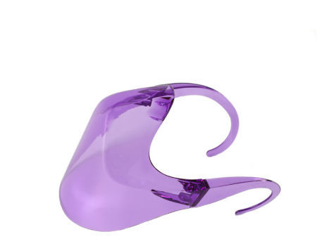 Uv Unti-Fog Half Face Shields That Fit Like Glasses Disposable, Half ...