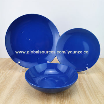 China Solid color stoneware dinnerware set 12pcs dinner set for 4 ...