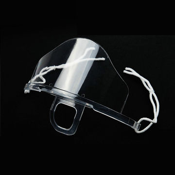 China OEM Chef Catering Hotel Transparent Mask Anti-Fog Plastic Daily ...