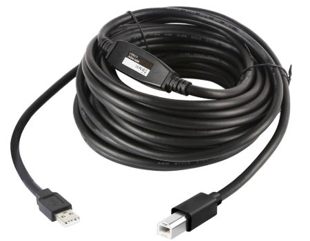 USB 2.0 Active Signal Booster / Repeater Cable Type A male to A female ...