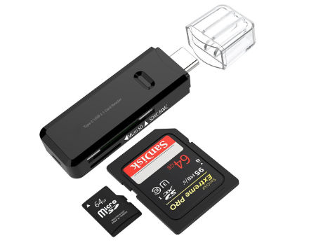 China 2 in 1 High speed USB3.0 Type-C Card reader for Apple MacBook Pro ...