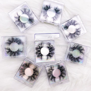 China Free Sample Private Label dollar bill eyelash box cute eyelash packaging different type of ...