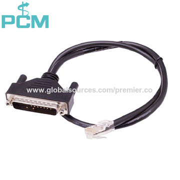 China RJ45 Female to DB25 Male Crossover Adapter. Cyclades Adapter/RJ ...