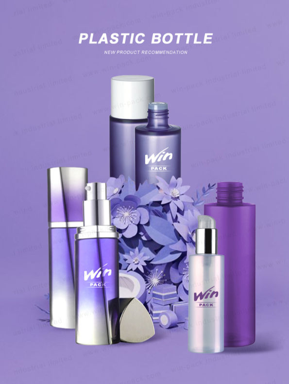 China Winpack High Quality Cosmetic Round Plastic Pump Bottle For ...