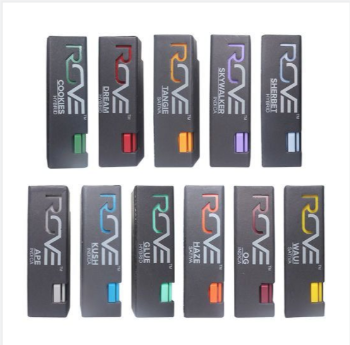 China ROVE Cartridge With Packaging 11 Flavours 0.8ml CBD Cartridge THC ...