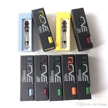 China ROVE Cartridge With Packaging 11 Flavours 0.8ml CBD Cartridge THC ...