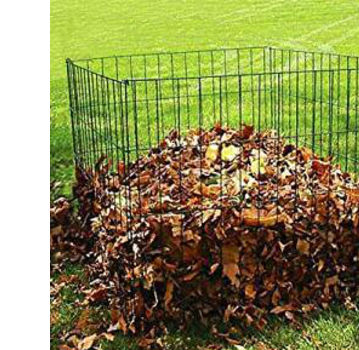 China Welded wire mesh leaf basket for garden compost orstorage/Garden ...
