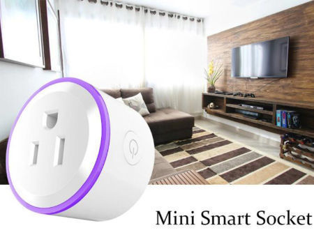 China Smart New WiFi Smart socket Mini Wireless Smart Outlet Socket ...