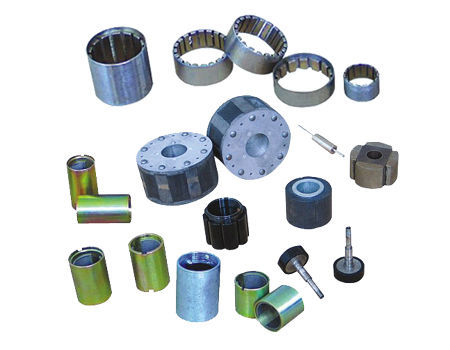 China Magnetic Motor Parts glued permanent magnets and metal body ...