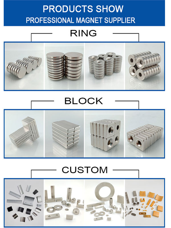 China Magnetic Motor Parts glued permanent magnets and metal body ...