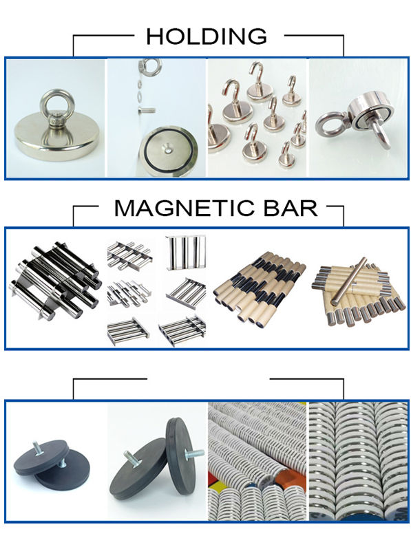 China Magnetic Motor Parts glued permanent magnets and metal body ...
