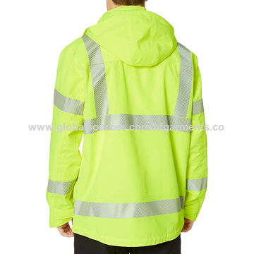 China High Visibility Class 3 Waterproof Jacket Men's Work Wear ...