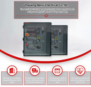China Residential Industrial IP65 DC PV AFCI Array Box Solar Strings ...