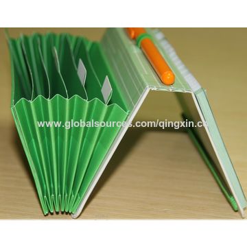 China Custom Expanding File Organ Style File Folder with write note on ...