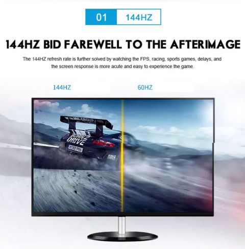 China Manufacturer wholesale 24 inch game monitor led monitor FHD 144hz ...