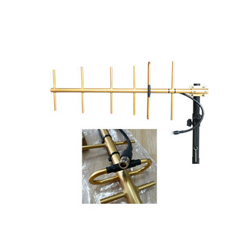 China UHF 400-470MHz 7dBi 3 element aluminium alloy weld yagi diople ...