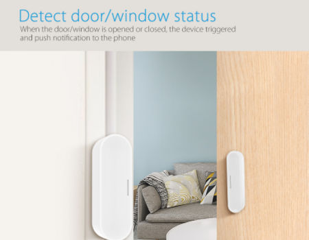 China Z-wave smart home security alarm door sensor window sensor on ...