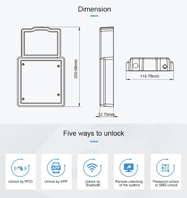 China 4G Container GPS E seal lock tracker with alarms received on SMS ...