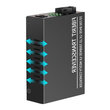 China 10/100M Single Mode Single Fiber 1 Fiber Port 4 RJ45 Port Fiber ...