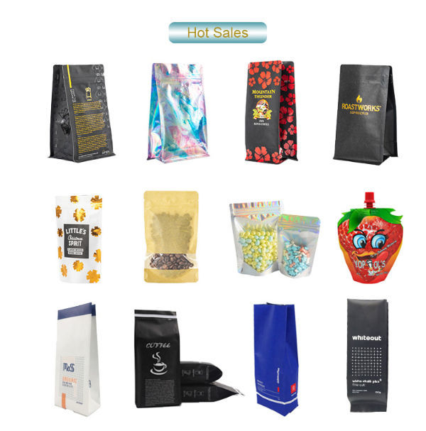 China Free sample matt finish folded bottom side gusset pouch custom ...