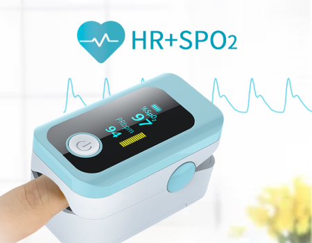 Digital finger tip heart rate blood oxygen wearable wrist pulse ...