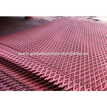 China Expanded Metal Mesh, small hole Powder Coated Expanded Metal Mesh ...