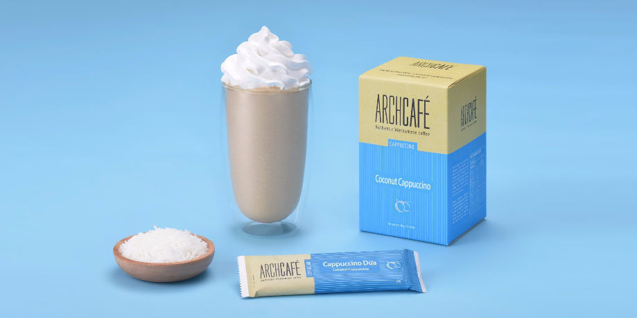ARCHCAFE COCONUT CAPPUCCINO instant robusta cafe Made In Vietnam ISO ...