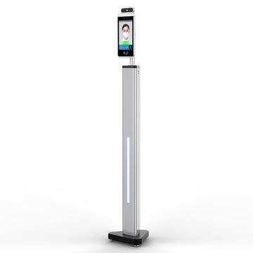 China Body temperature scanner face recognition biometric time ...