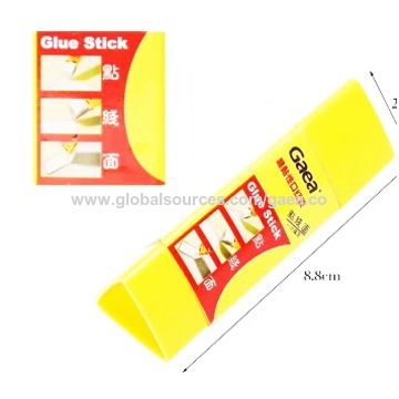 China High-quality 8g triangle-shaped glue stick in display box on ...