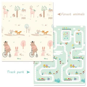 China 200*180cm Foldable Cartoon Baby Play Mat XPE Puzzle Children′s ...