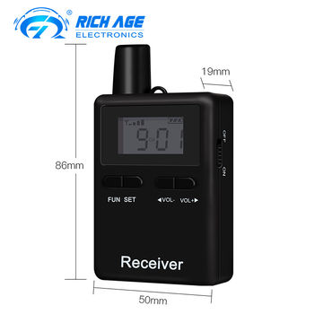 China Portable hand held two-way radio wireless audio transmitter for ...
