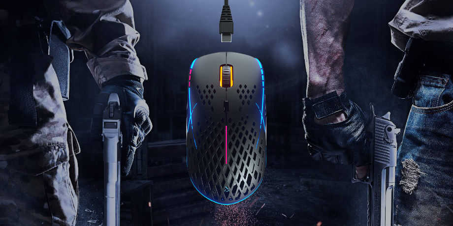 China Holes gaming mice, ultra light weight gaming mouse,programmble ...