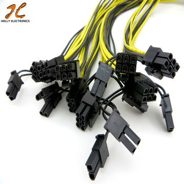 China GPU Power Cable,16AWG PCIE 6P to 8P (6+2P) Power Cable for GPU ...
