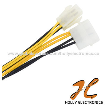 China CPU power transfer cable, 4-pin transfer to 8Pin power supply ...
