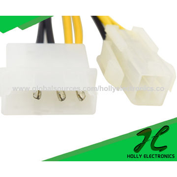 China CPU power transfer cable, 4-pin transfer to 8Pin power supply ...