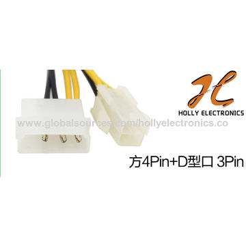 China CPU power transfer cable, 4-pin transfer to 8Pin power supply ...