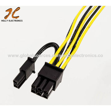 China PCIE Power Cable,8p Female to 6p Male for PCI-E Peripheral Card ...