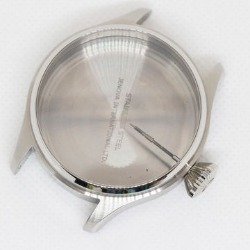 China Grade 5 Titanium material , 20 ATM diver Titanium watch case ...