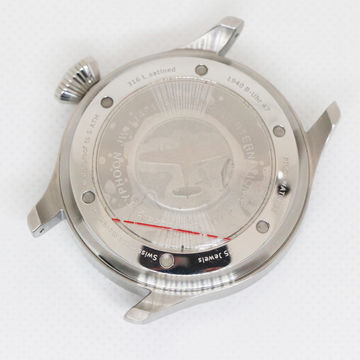 China Grade 5 Titanium material , 20 ATM diver Titanium watch case ...