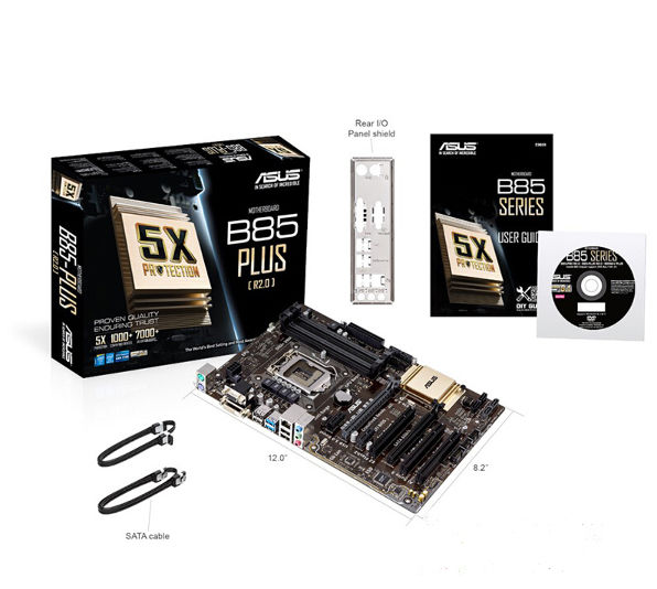 China B85-PLUS R2.0 Intel B85 4xDDR3 DIMM ATX form factor LGA1150 on ...