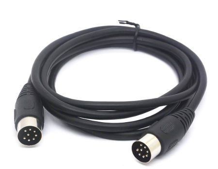 8 Pin Din Male-Male Speaker Audio Cable Wire, Powerlink mk 2 cable Car ...