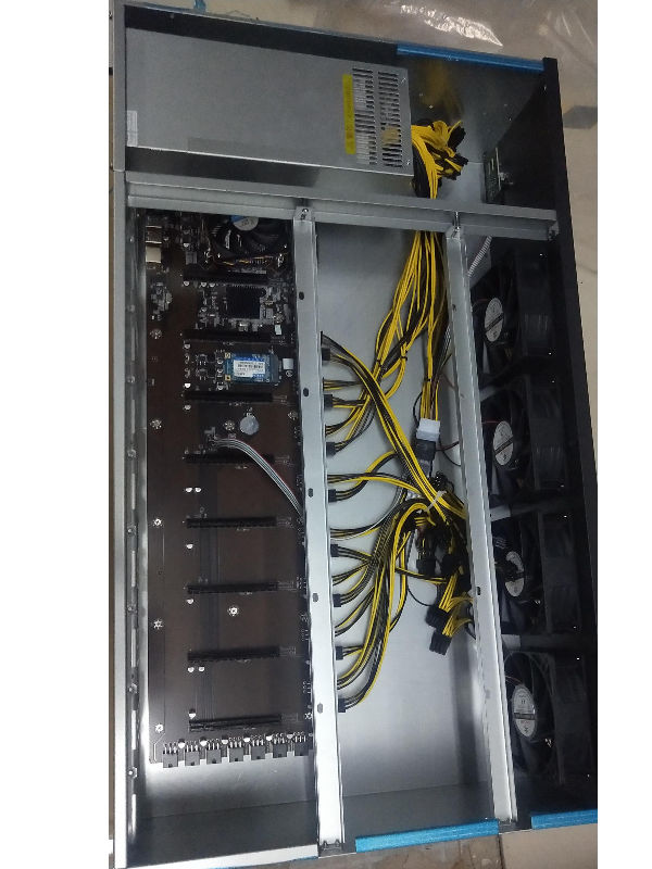 China 8GPU Complete-System -001 8GPU Case Assembled Mining Rig ...