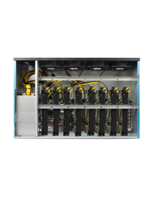 China 8GPU Complete-System -001 8GPU Case Assembled Mining Rig ...