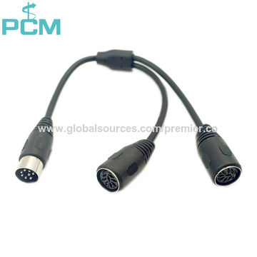 China USB Trigger to DIN8 Female Stereo MiniJack 3.5mm with USB trigger ...