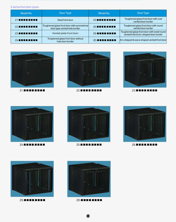 600*550 600*600 ddf network cabinet 6u 9u 12u Office Indoor Wall Mount ...