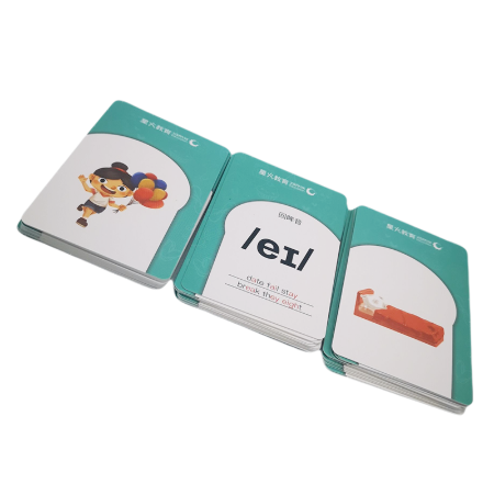 China Learning Card Printing Playing Cards Custom Flash Card School Kid ...