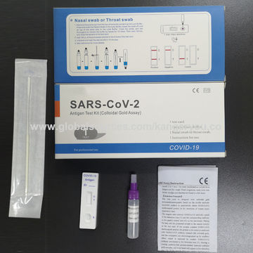 China Antigen Rapid Test Cassette with CE,IVD,PEI on Global Sources ...