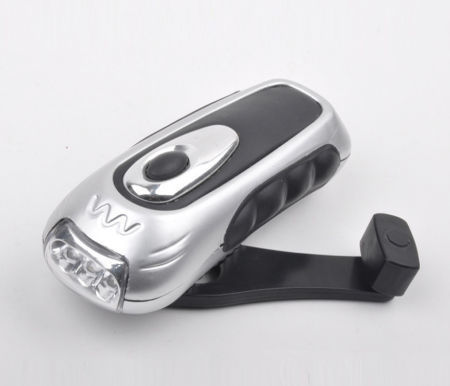 Rechargeable Plastic keychain Mini LED Dynamo Flashlight, Portable lamp ...