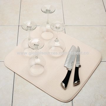 China Microfiber dish dryer pad for kitchen,dish dryer mat,drying pad ...