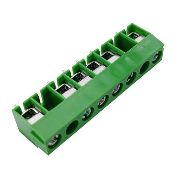 China 8/6 Pin Terminal Blocks With Insulation Material Comes In Green ...
